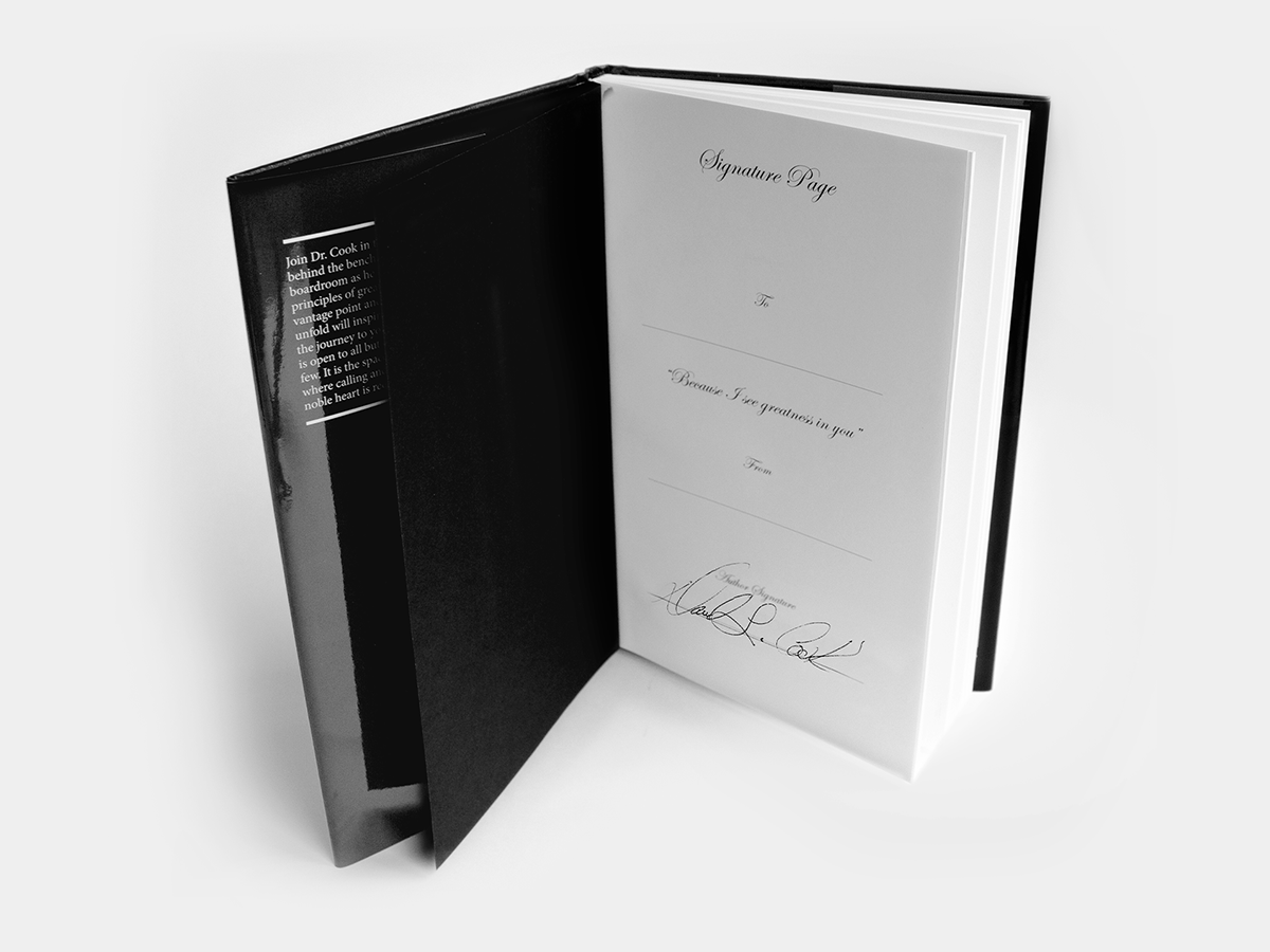 greatness book with easel